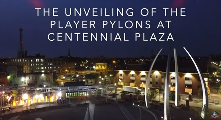 Canton Centennial Plaza Highlighted as NFL Celebrates 100th Anniversary ...